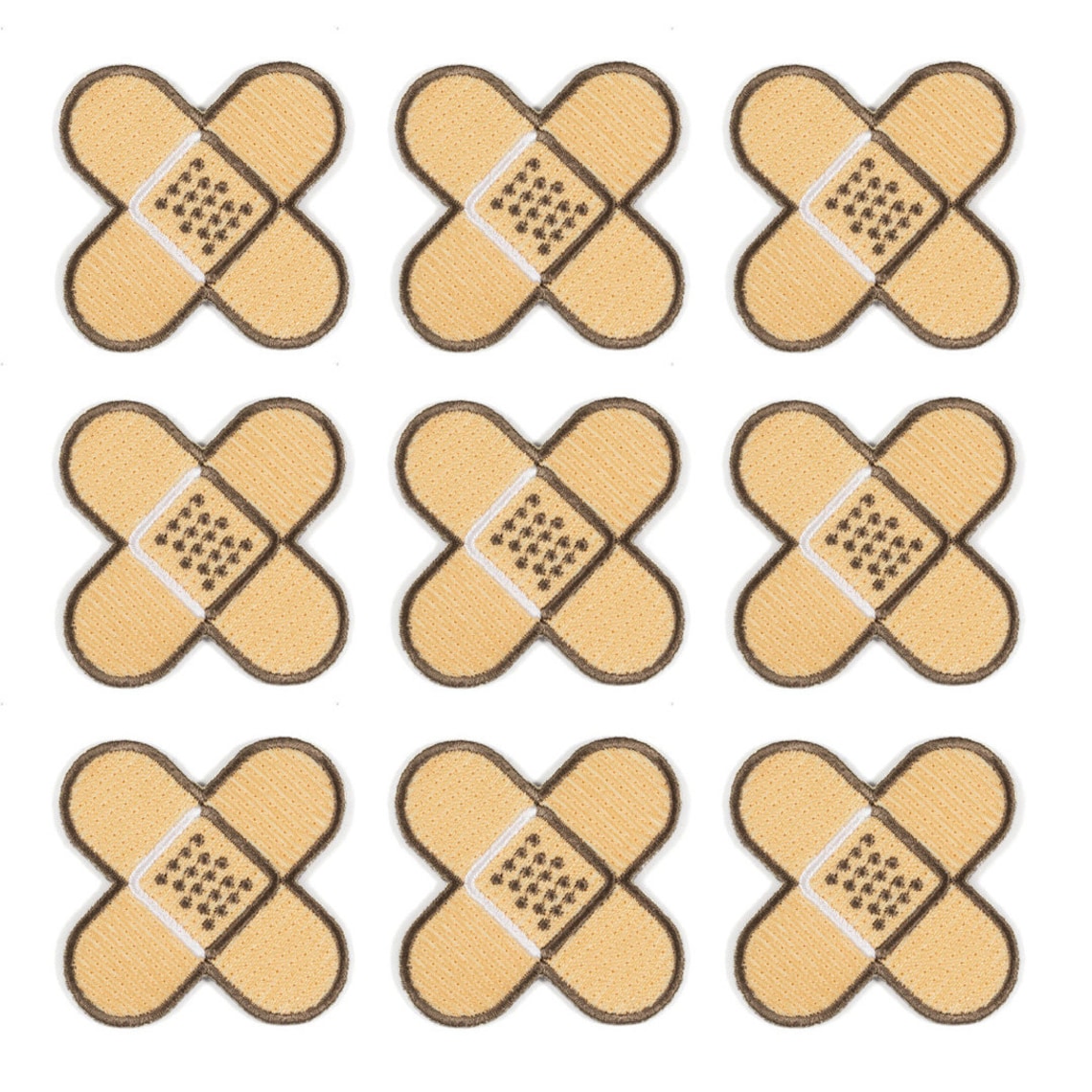 Bandage Band-aid Embroidered Iron-on Patch - Etsy