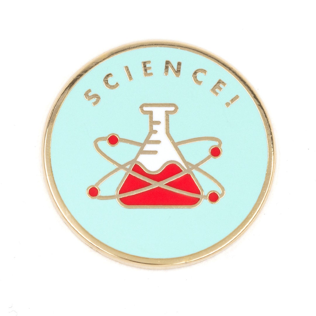 Science Enamel Pin - Etsy