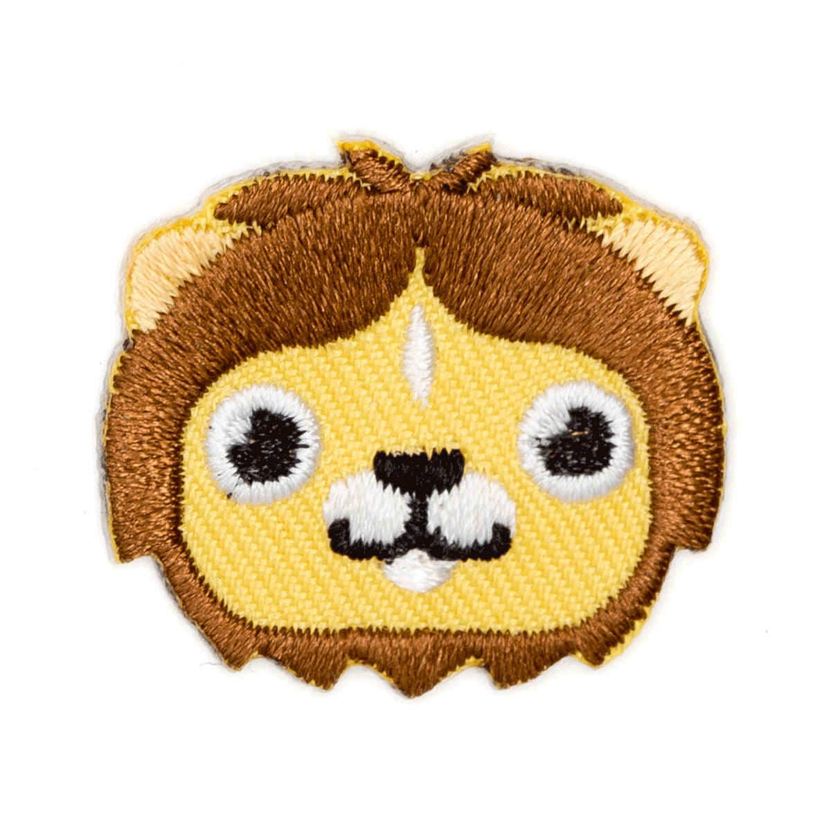 Lion Embroidered Sticker Patch - Etsy