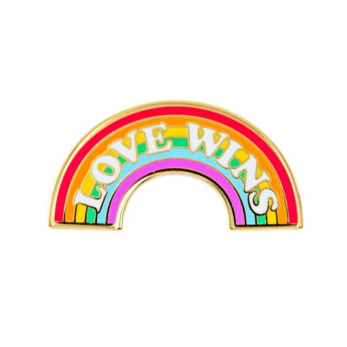 Love is Love Pride Enamel Pin - Etsy