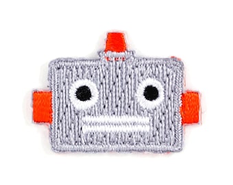 Robot Patch - Etsy