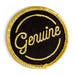 Genuine Gold Embroidered Iron-on Patch - Etsy