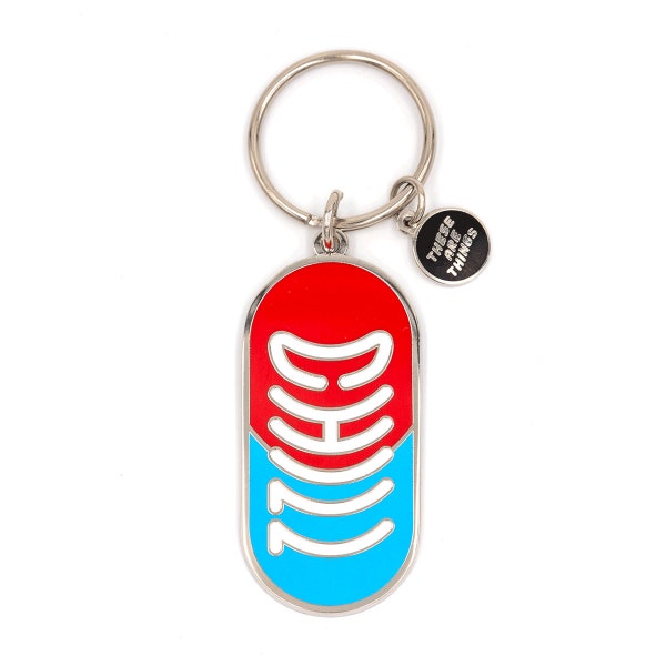 Enamel Keychain - Etsy