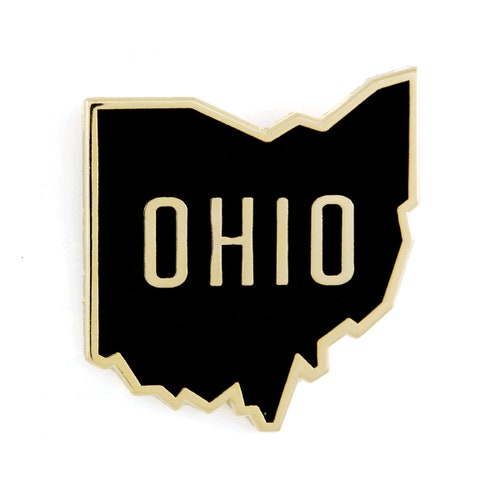 Ohio Enamel Pin - Etsy