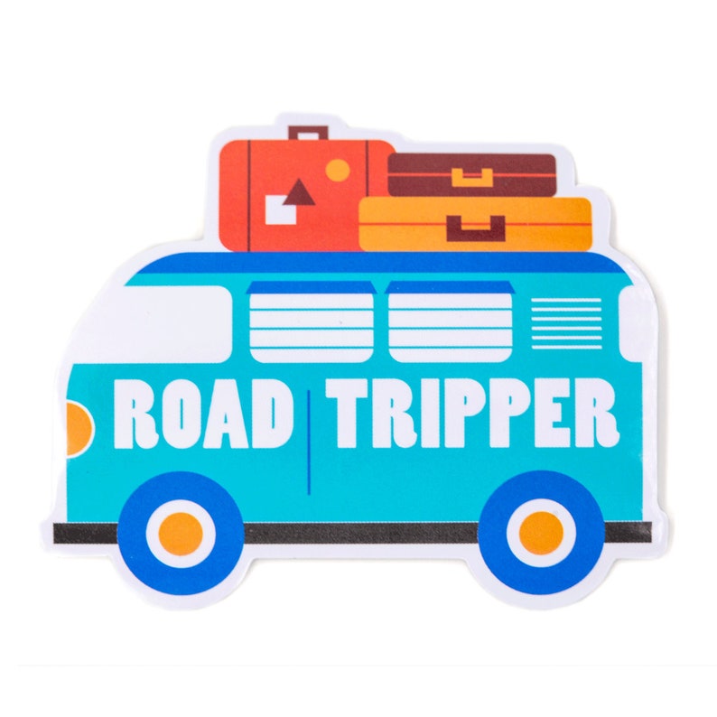 Road Tripper Vinyl Sticker - Etsy