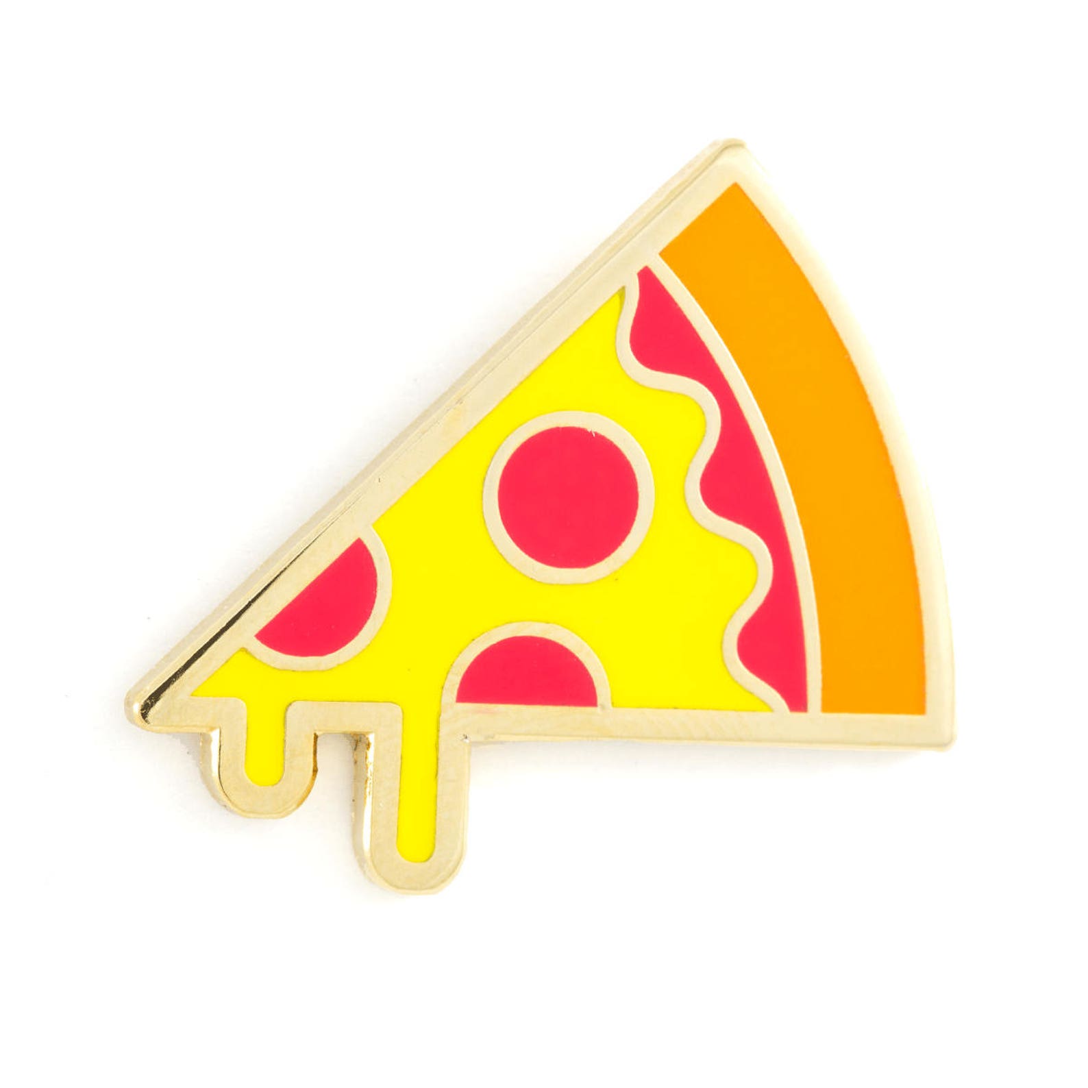 Pizza Slice Enamel Pin - Etsy
