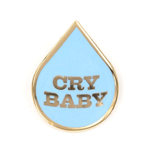 Cry Baby Enamel Pin - Etsy