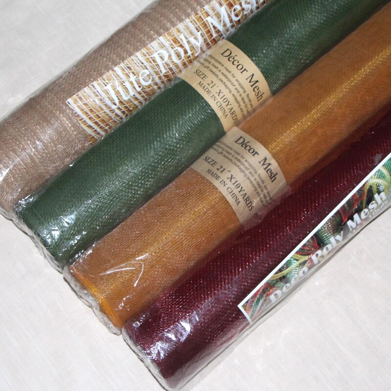 Deco Mesh Rolls - Etsy