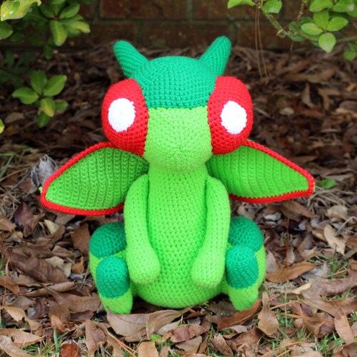 Flygon Crochet Pattern - Etsy