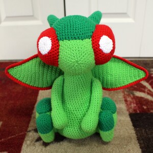 Flygon Crochet Pattern - Etsy