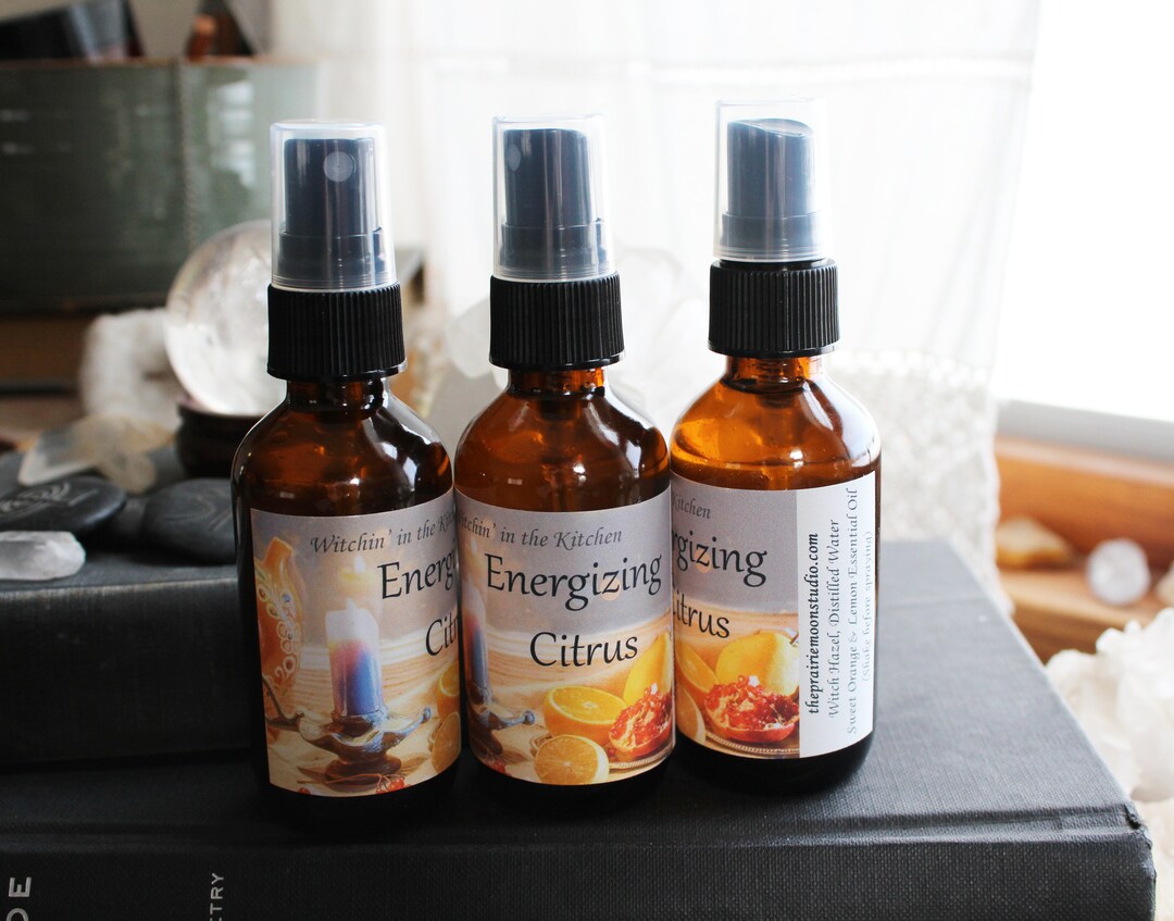 Energizing Citrus Room Spray - 2oz Spray Bottle - Warm and Bright ...