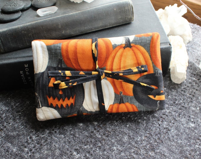 Wrap Around Tarot Oracle Bag Tarot Cards Pouch Wrap Bag - Orange and ...