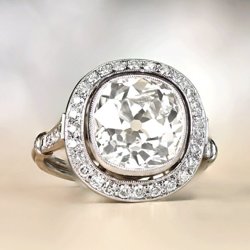 5 Diamond Ring - Etsy