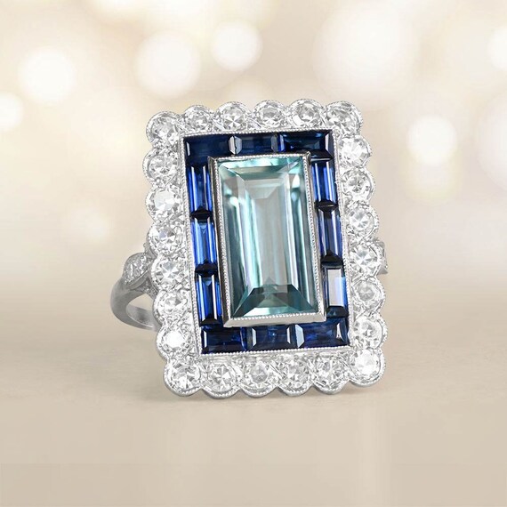5ct aquamarine ring store