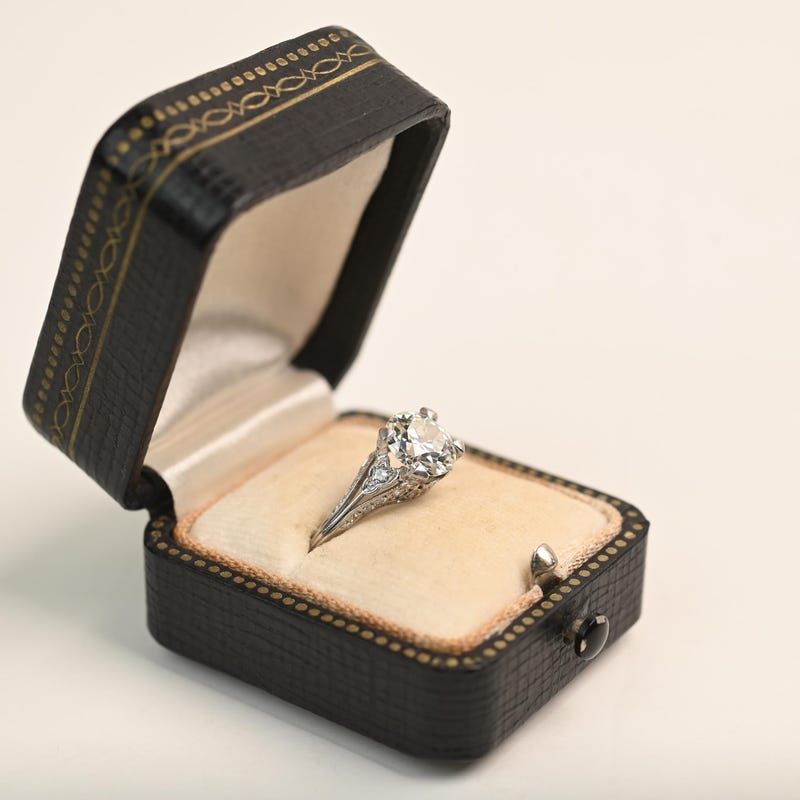 Estate 1920 Diamond Ring - Etsy