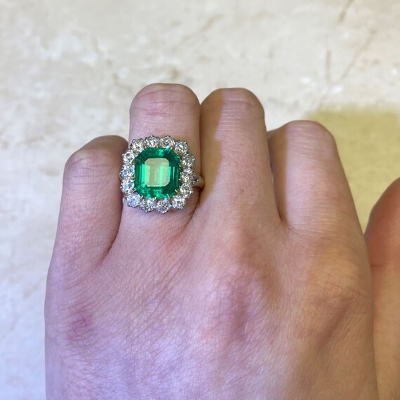 4.55ct GIA-Certified Emerald Cut Natural Colombian Em… - Gem