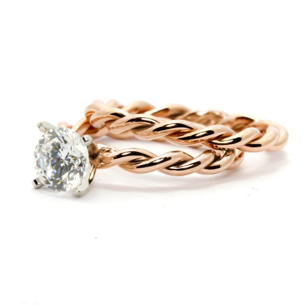 Twisted Engagement - Etsy