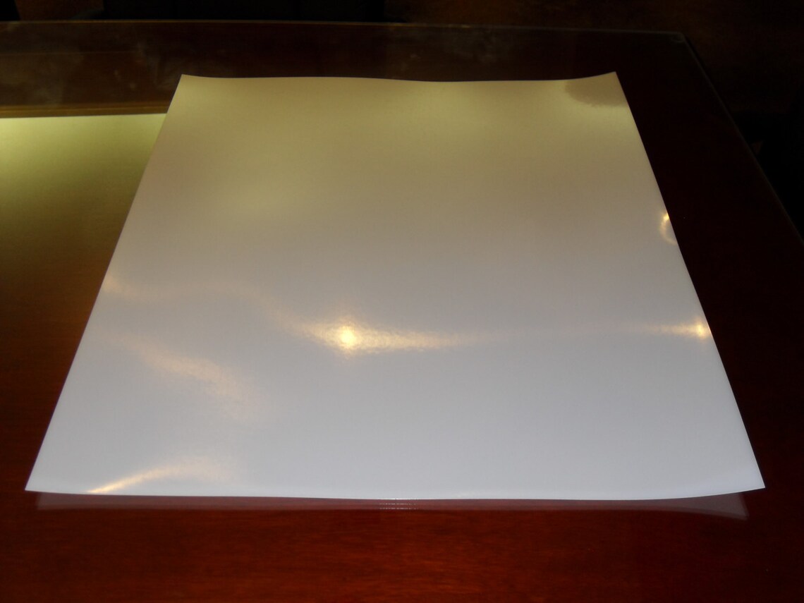 2 THICK 25x23x1/16 (0.06") Flexible Translucent Plastic Stencil Pattern ...