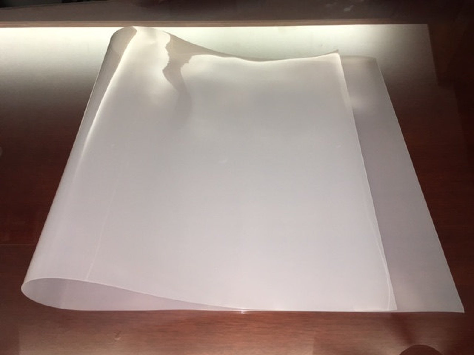 1 LONG 48 X 24 X 1/30" Flexible Translucent LDPE Polyethylene Plastic ...
