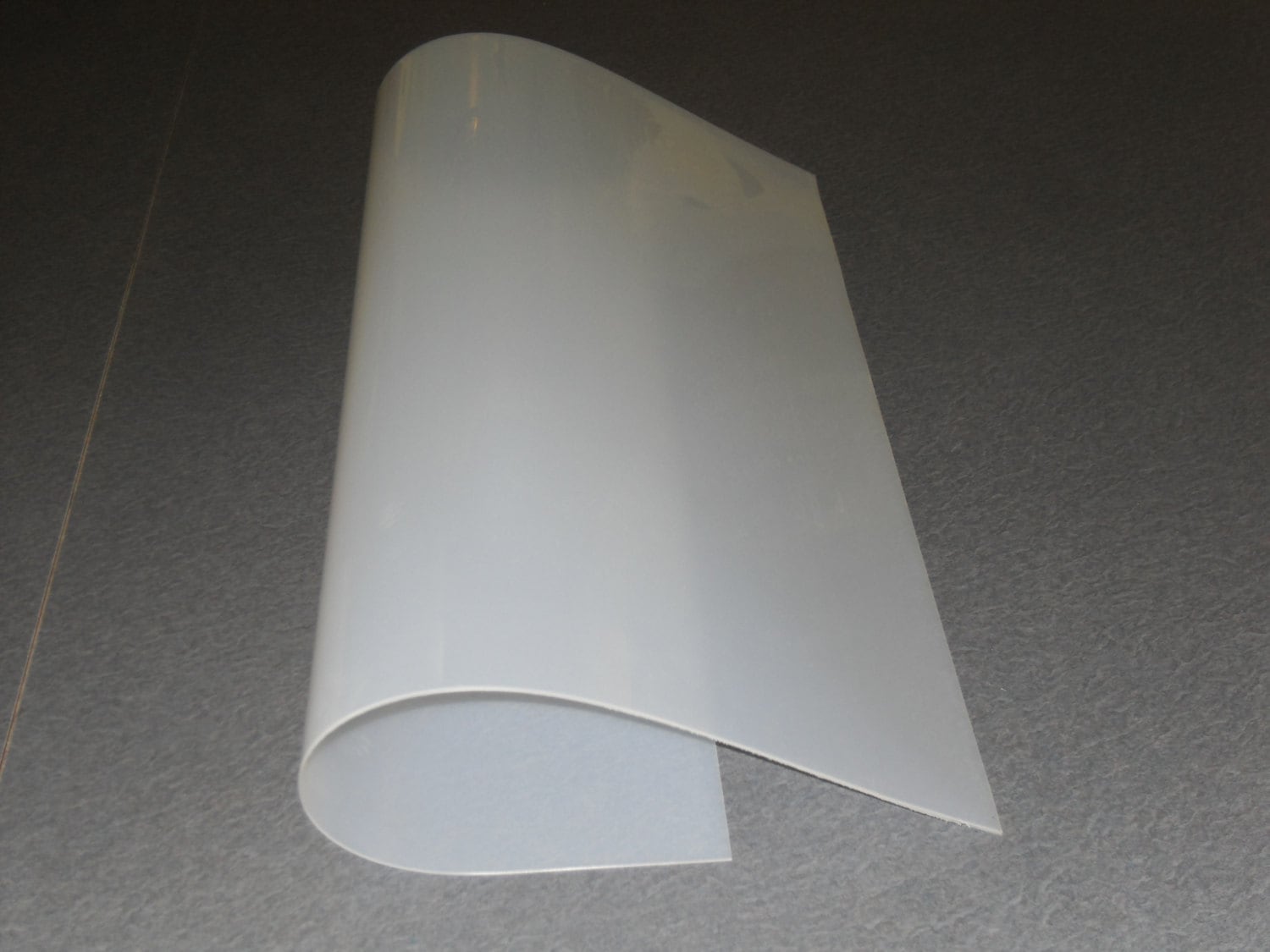 1 Flexible Lightweight Translucent LDPE Polyethylene Plastic Sheet 24 X ...