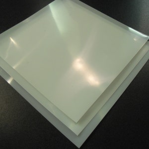2 Flexible Lightweight Translucent HDPE Polyethylene Plastic Sheet 24 X ...
