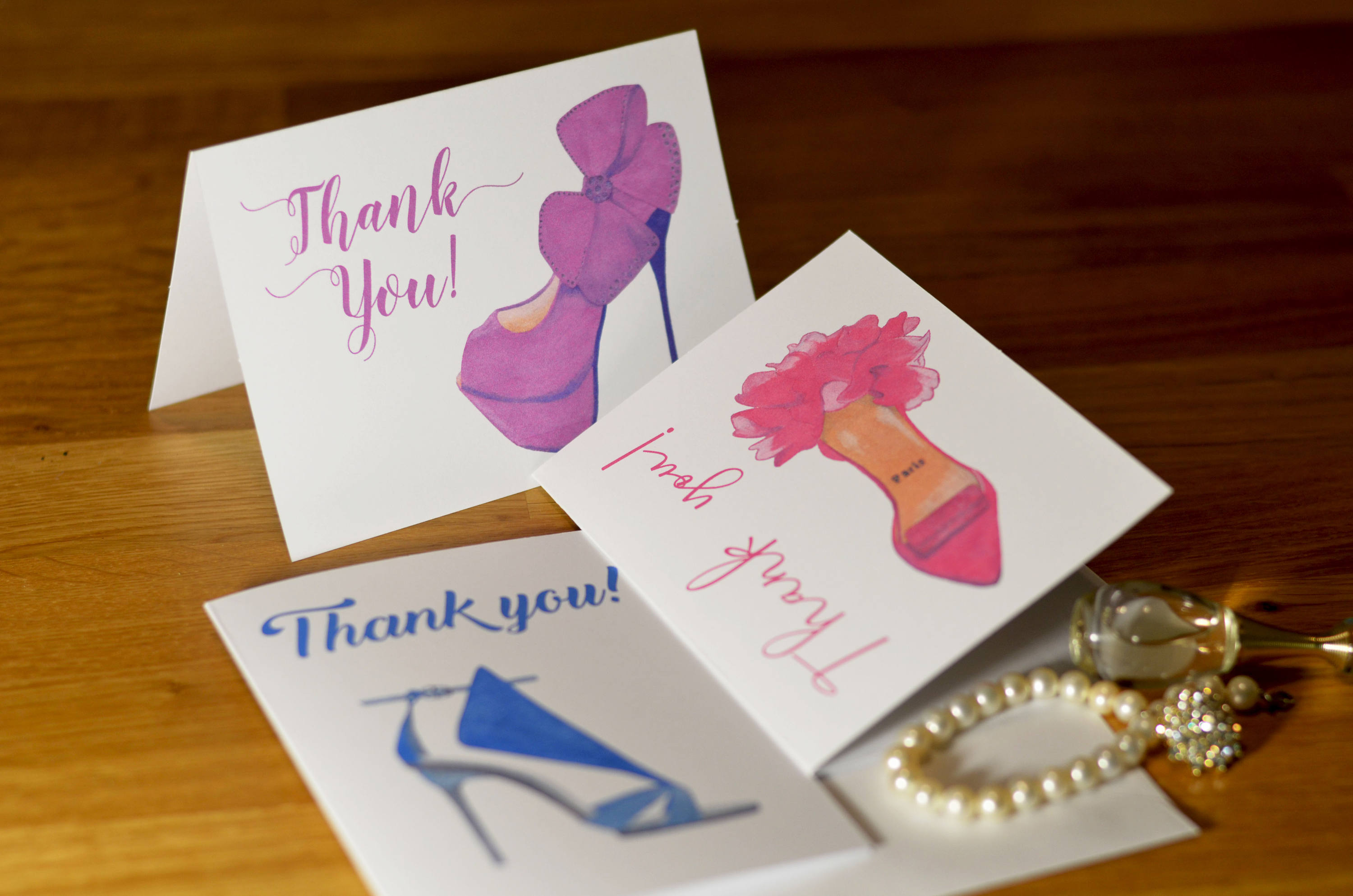Thank You Note Cards - Etsy