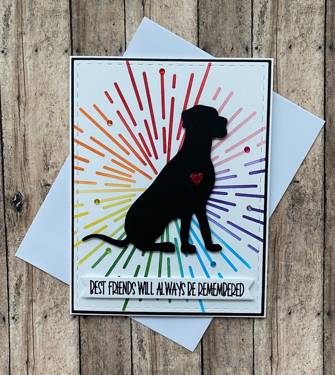 Great Dane Sympathy Card, Dog Sympathy Card, Pet Loss, Pet Loss Card ...