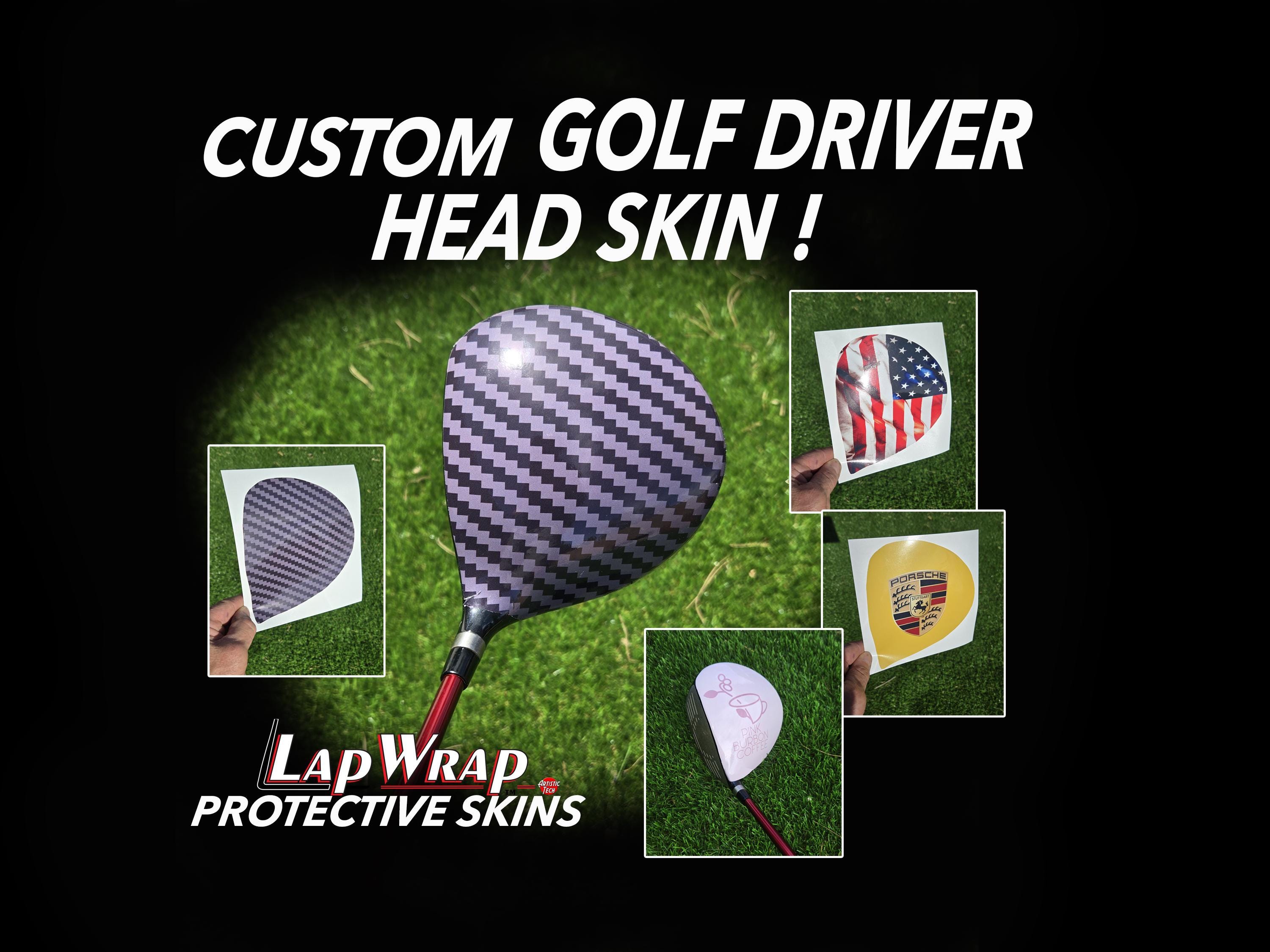 Custom Golf Club Head Driver Decal Graphic Personalized for Golf Club ...