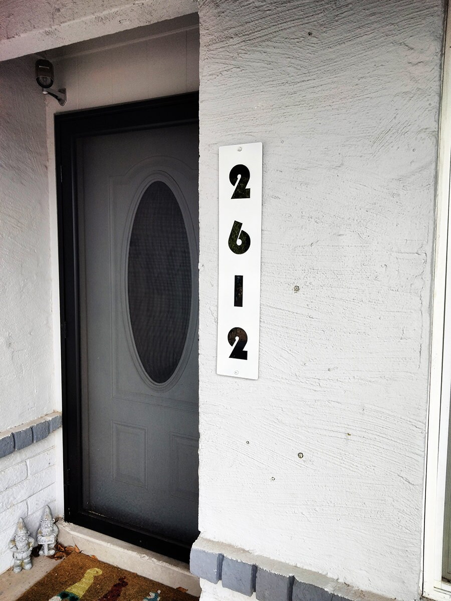 Rustic Barn Wood House Numbers, Home Decor, Unique Home Address Sign ...