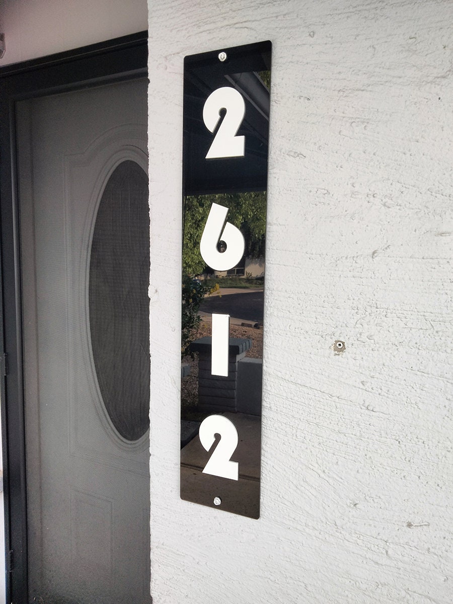 Rustic Barn Wood House Numbers, Home Decor, Unique Home Address Sign ...