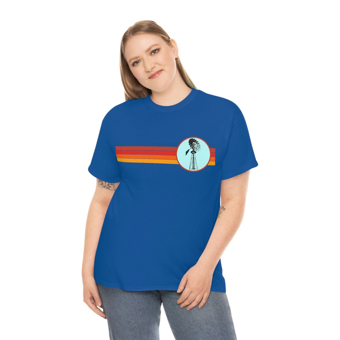 Windmill Shirt, Farm Windmill T-shirt, Vintage Windmill T-shirt ...