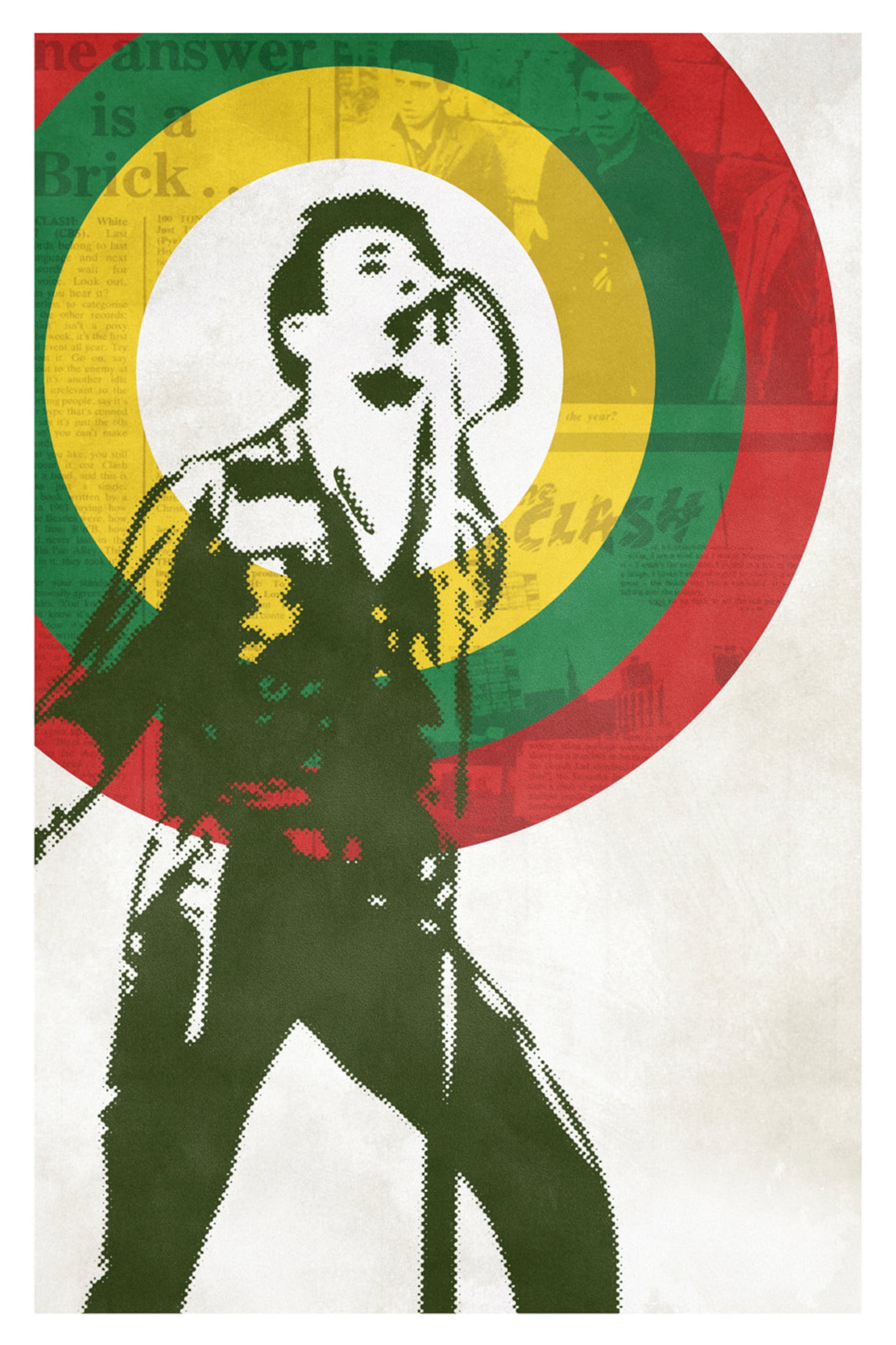 Revolution Rock Poster Series: the Clash Poster Collection All 3 ...
