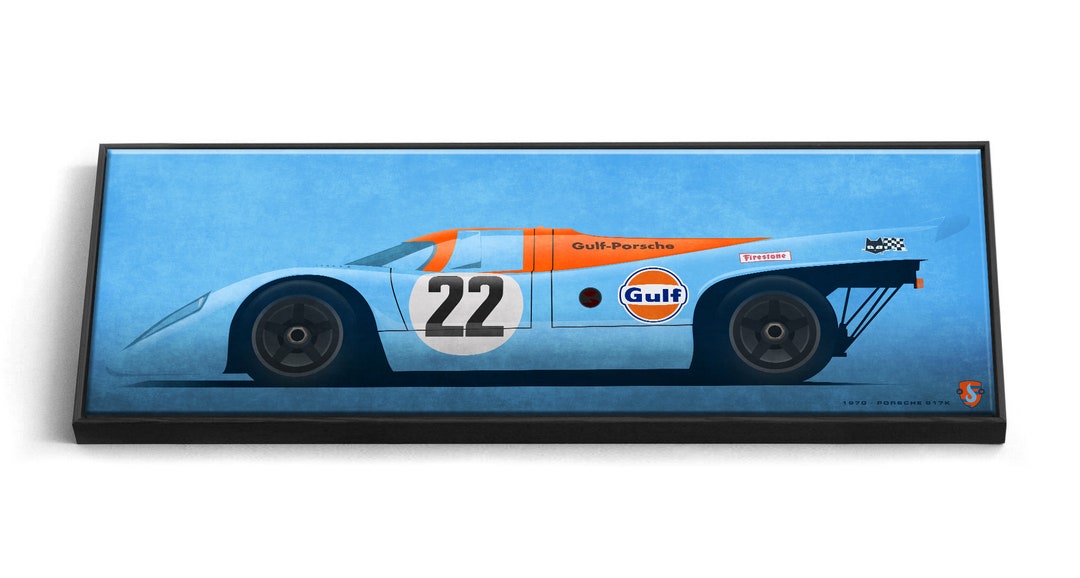 Limited Edition Porsche Poster Series 2 Porsche 917K on Canvas and ...