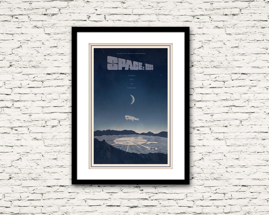 The Space:1999 Poster 70's and 80's Sci Fi Collection Print or Canvas ...