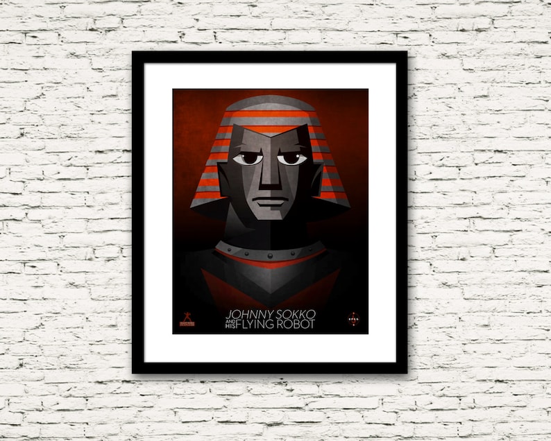 Johnny Sokko and His Flying Robot Poster 1 Print or Canvas - Etsy