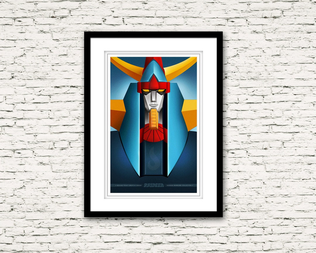 Raydeen Shogun Warrior Poster Collection Print or Canvas - Etsy