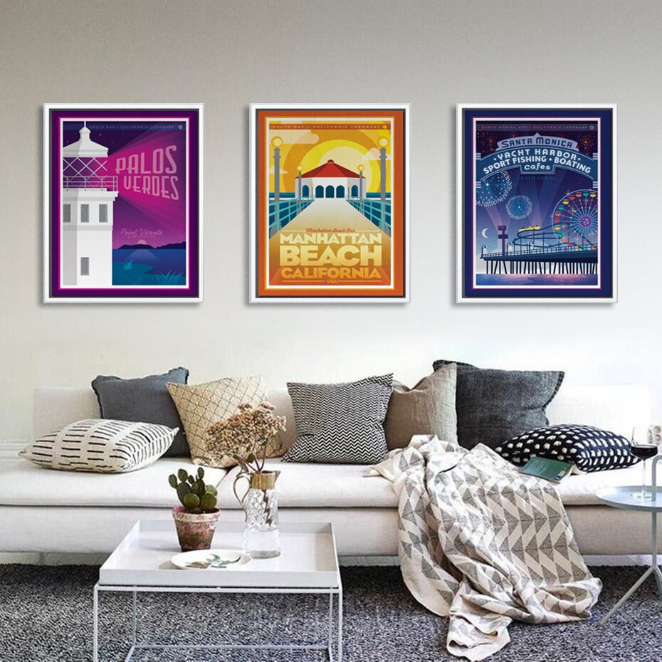 LAX Los Angeles International Airport California Canvas Print - Etsy