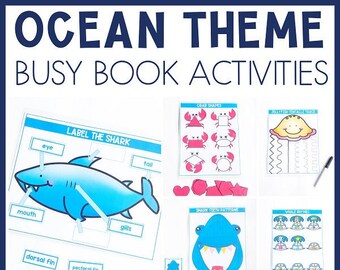 Ocean Busy Binder - Etsy