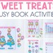 Sweet Treats Themed Busy Binder Activity Binder Homeschool - Etsy