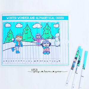 Winter Themed Busy Binder, Activity Binder, Homeschool, Preschool ...