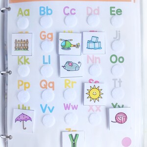 Letter Busy Binder, Letter Activity Binder, Letter Activities ...