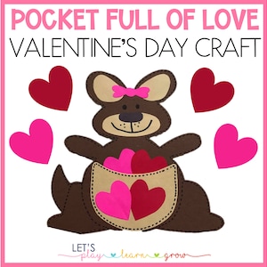 Valentine's Day Craft | Valentine's Day Craft Pack for Kids | Pocket ...