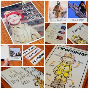 Fire Safety Thematic Unit: Homeschool Activities - Etsy