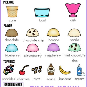 Ice Cream Shop Dramatic Play, Dramatic Play Center Kit, Ice Cream ...