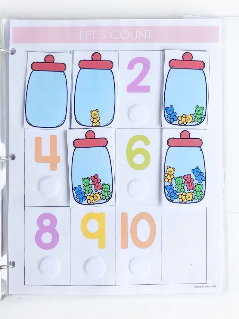 Early Learning Busy Binder Bundle Activity Binder Preschool | Etsy