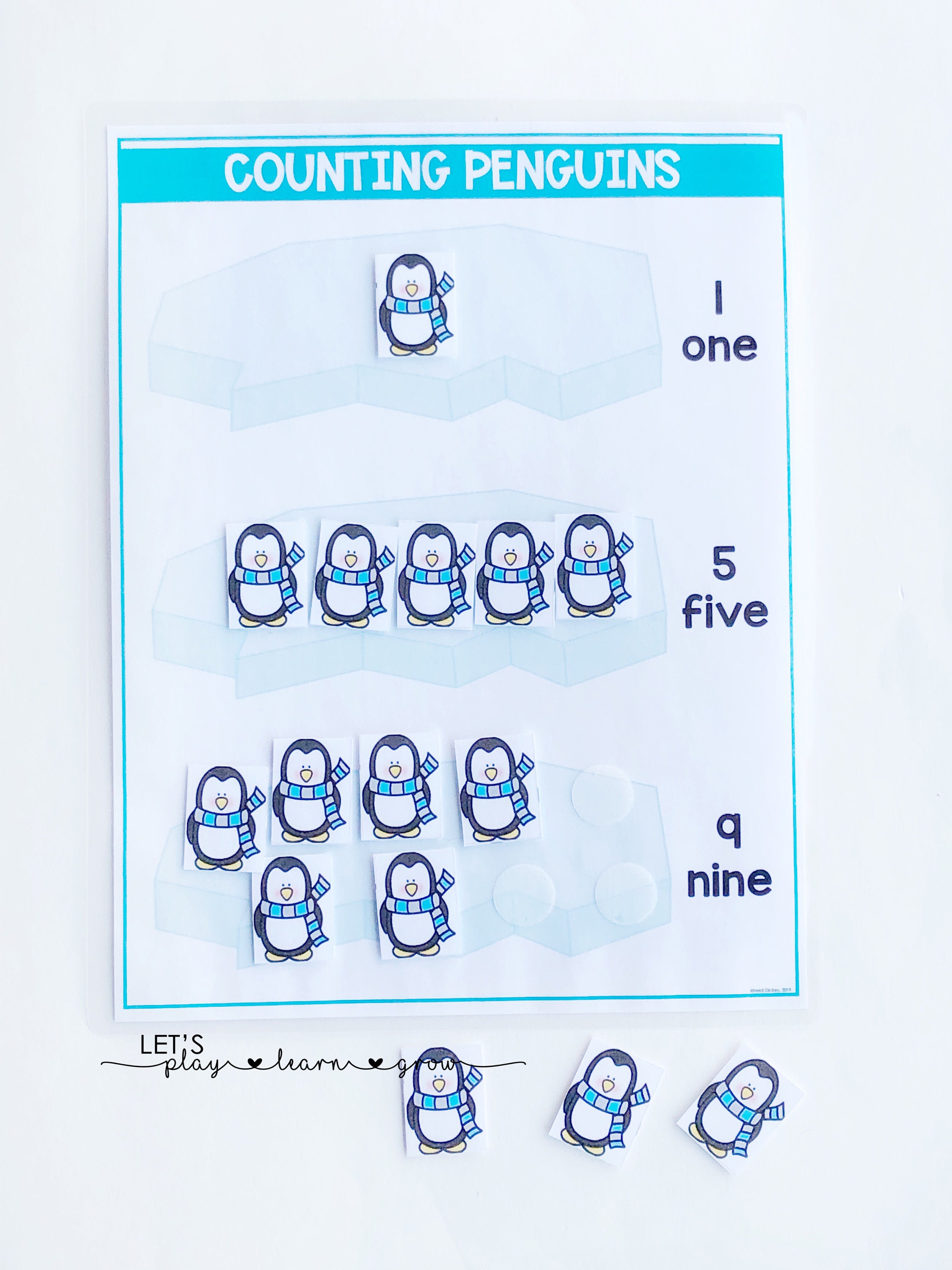 Winter Themed Busy Binder Activity Binder Homeschool | Etsy