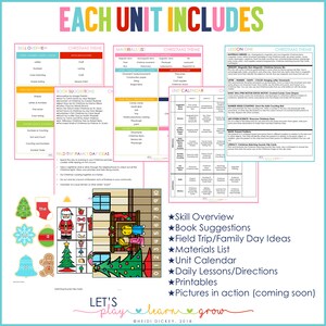 December Collection | Christmas Collection | Preschool Curriculum ...