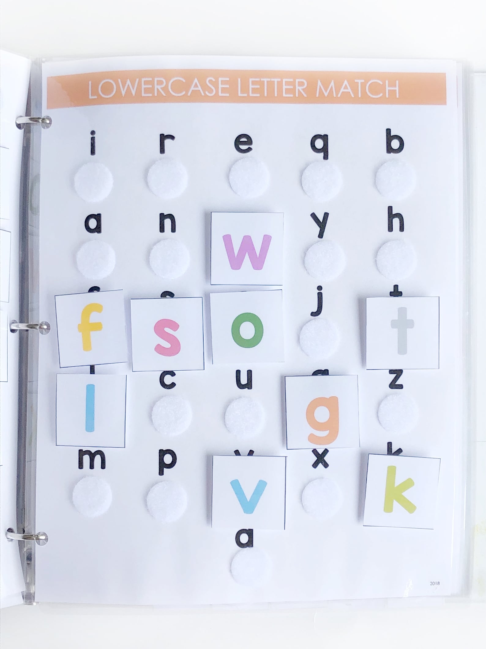 Letter Busy Binder Letter Activity Binder Letter Activities | Etsy