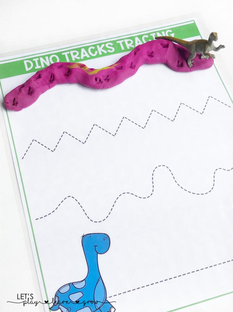 Dinosaur Busy Binder Activity Binder Homeschool Preschool - Etsy