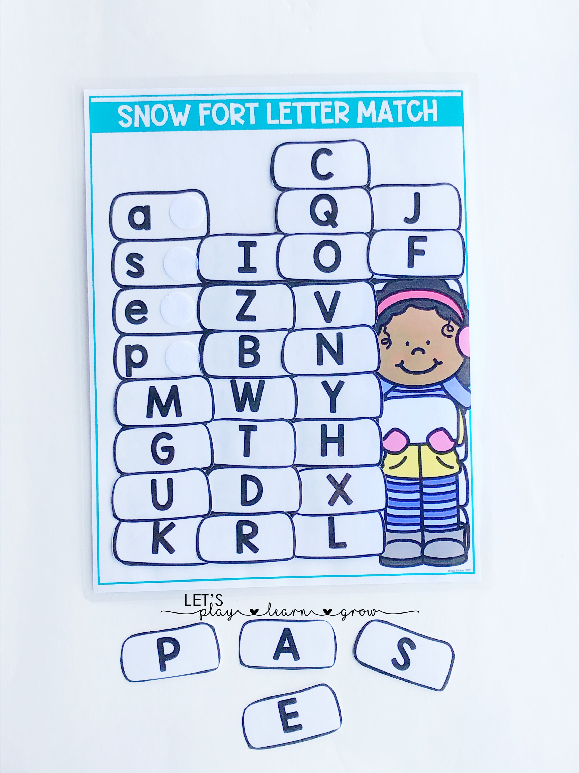 Winter Themed Busy Binder Activity Binder Homeschool | Etsy